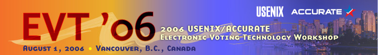 EVT '06 Workshop Sessions