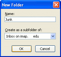 Filtering Spam in Thunderbird