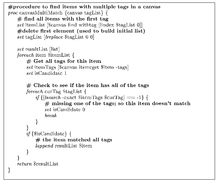 Selection Based on Multiple Tags
