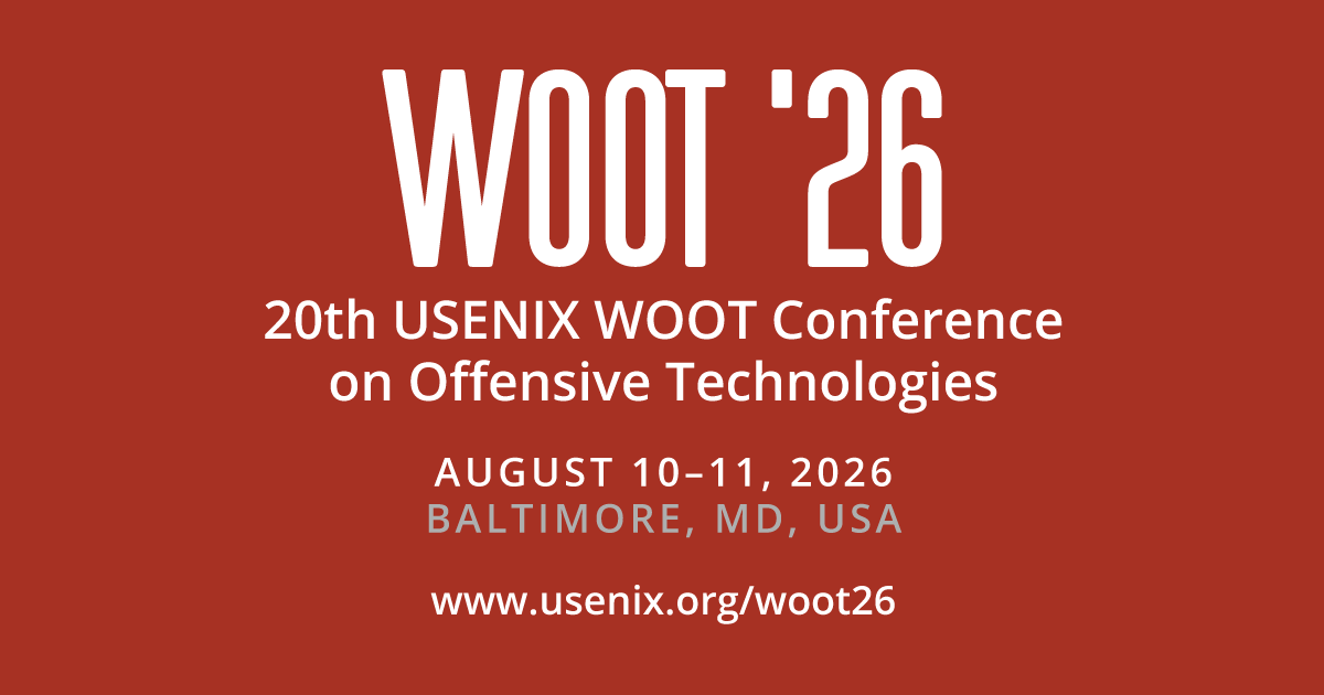 WOOT '26 | USENIX